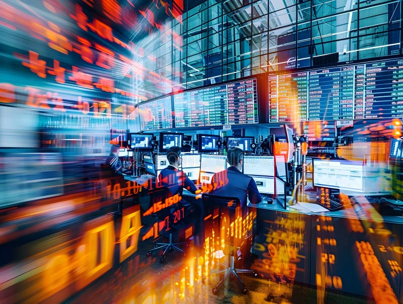 Dynamic Trading Environment with Blurred Computer Workstations and ...