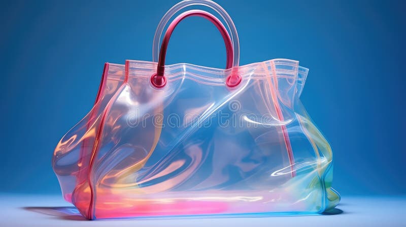 Dynamic Transparent Plastic Texture Stock Illustration - Illustration ...