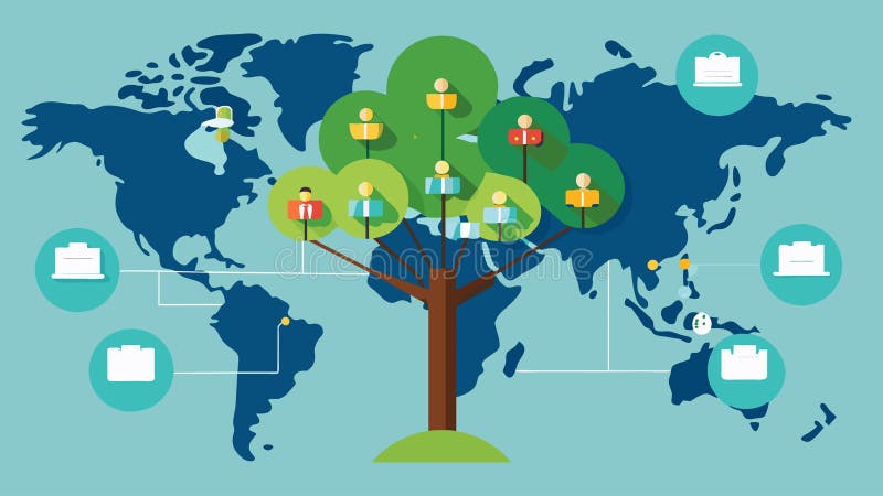 A Dynamic Tree Map Displaying the Market Share of Different Companies ...