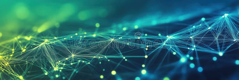 Dynamic Trend Lines Merge into Data Grid Illustrating Political and ...