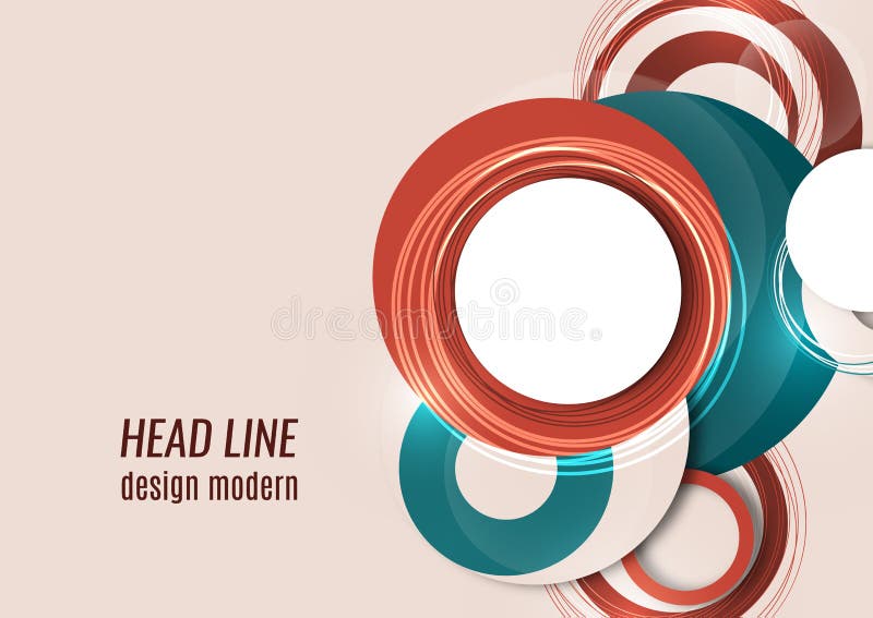 Dynamic Trendy Geometric Abstract Background. Circles, Lines, Round ... Dynamic Trendy Geometric Abstract Background. Circles, Lines, Round ...