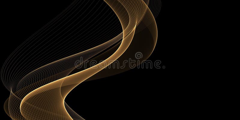 Dynamic Trendy Simple Golden Fluid Color Gradient Abstract Cool ...