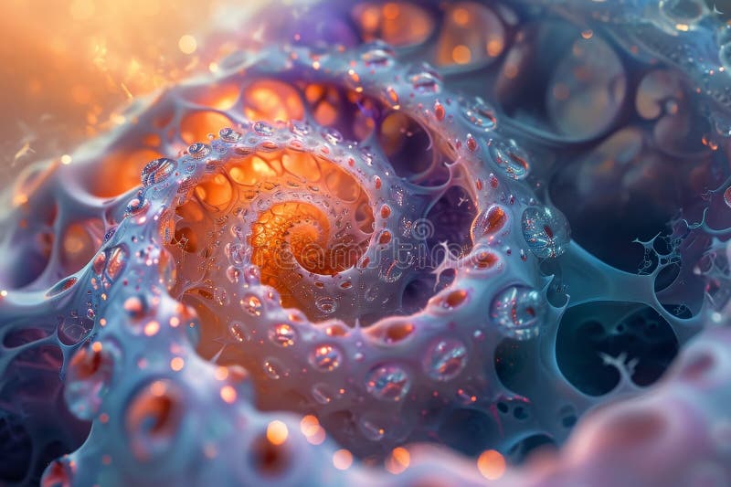 Dynamic Tussle of Fluids stock illustration. Illustration of flow ...