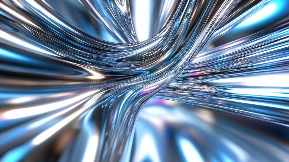 Dynamic Twisting Patterns in Reflective Surfaces Utilizing Advanced AI ...