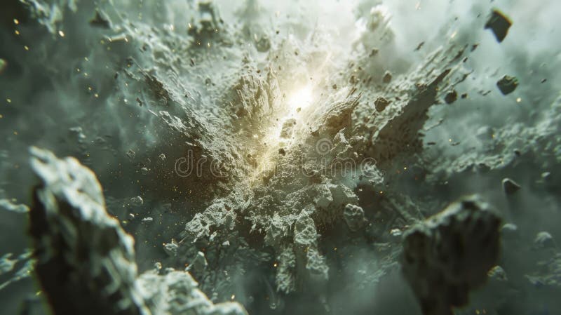 Dynamic Underwater Explosion with Bubbles and Turbulence in Sunlit ...