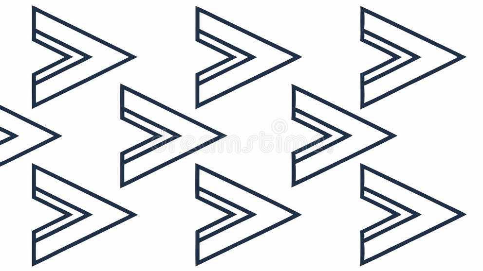 Dynamic Upward Arrow Pattern, Progress and Forward Momentum, Vector ...