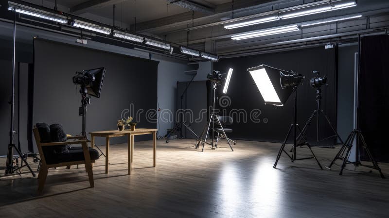 Dynamic Urban Photography Studio Soft Lighting and Creative Setup for ...
