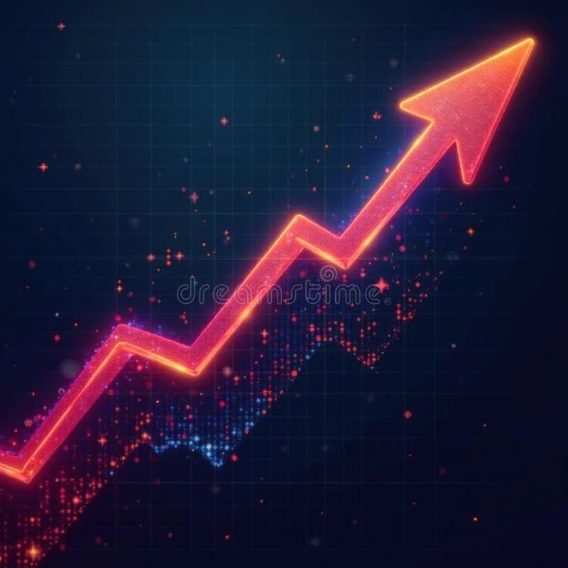 Dynamic Vector Arrows Forming Data Analysis Chart, Analytics, Concept ...