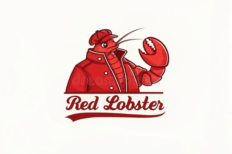 Red Lobster Including Vector File Stock Illustration - Illustration of ...