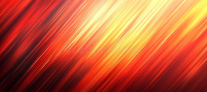 Dynamic Vector Background, Fiery Red and Yellow, Diagonal Lines ...