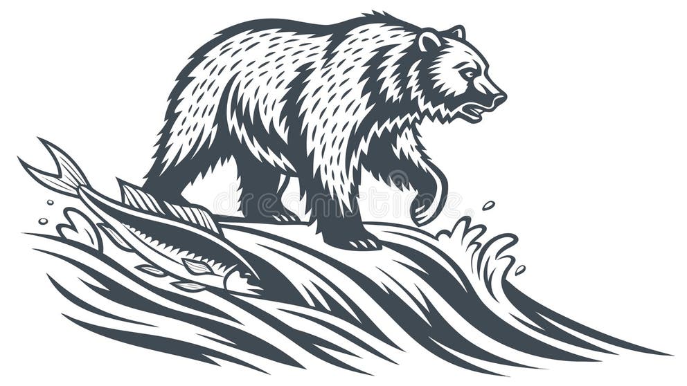 Rushing Wilderness River Stock Illustrations – 2,203 Rushing Wilderness ...