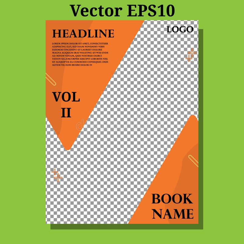 Dynamic Vector Illustrations for Eye-Catching Book Covers Stock Vector ...