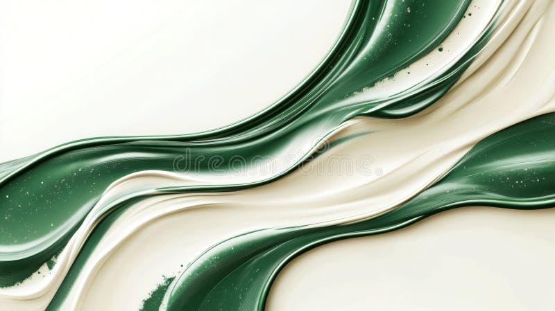Dynamic and Vibrant Abstract 3D Swoosh Pattern with Realistic ...