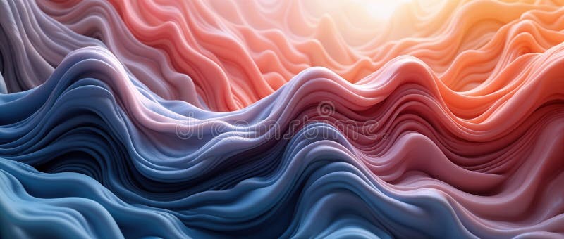 Dynamic Abstract Waves with Fluid Shapes and Smooth Color Transitions ...