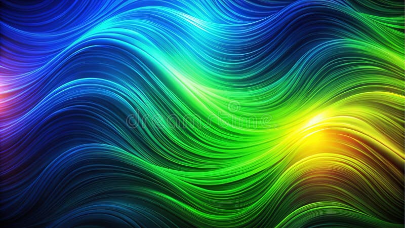 Dynamic and Vibrant Gradient with Neon Lime Green, Bold Color ...