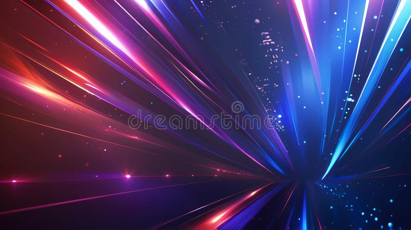 Dynamic, Vibrant Light Trails Showcasing Fluid Motion and Energetic ...