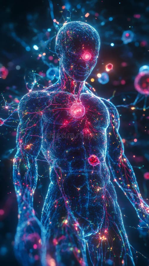 Vibrant Metaphorical Representation of Human Mind and Connectivity with ...