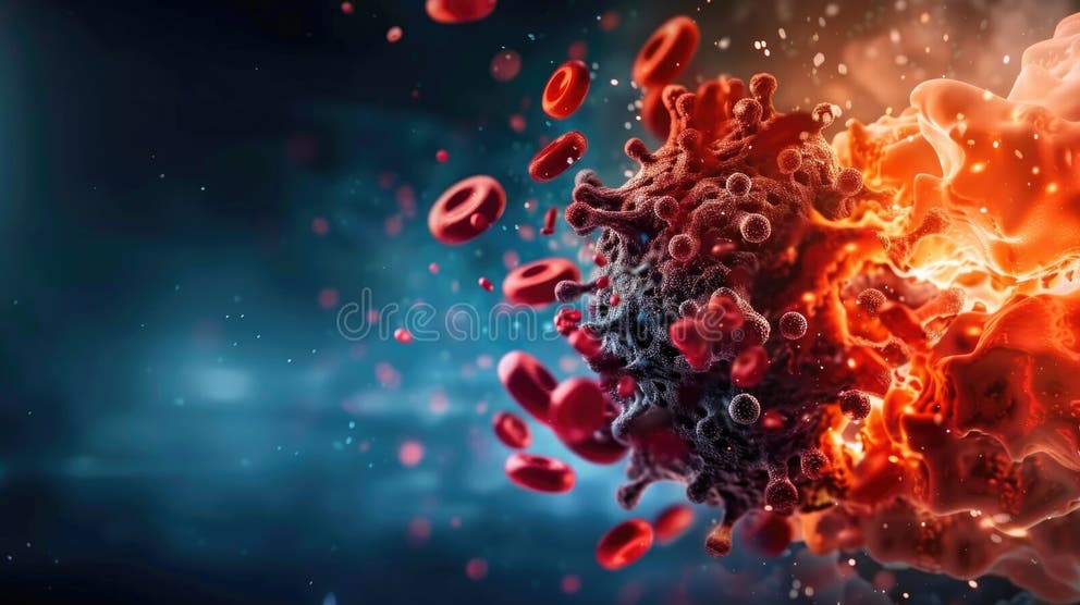 Dynamic Virus Representation with Exploding Red Blood Cells in Motion ...