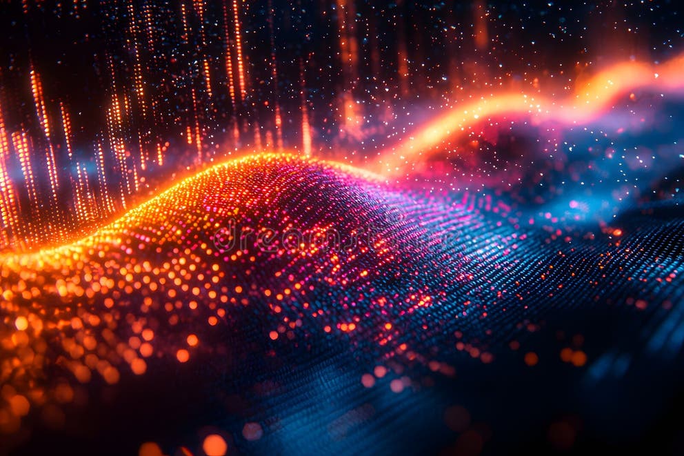 Visual Representation of Audio Signals Showcasing Voice Synthesis ...