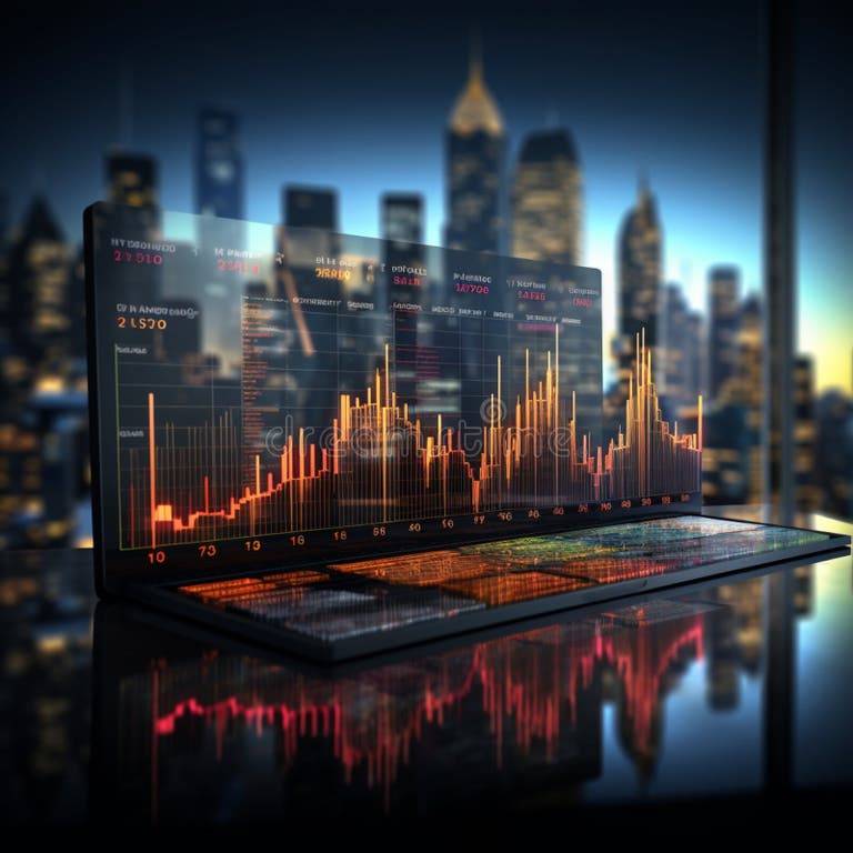 Dynamic Visual Representation of Business and Stock Market Trends and ...