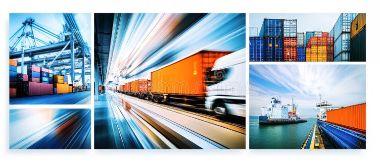 Dynamic Visual Representation of Cargo Transportation Showcasing ...