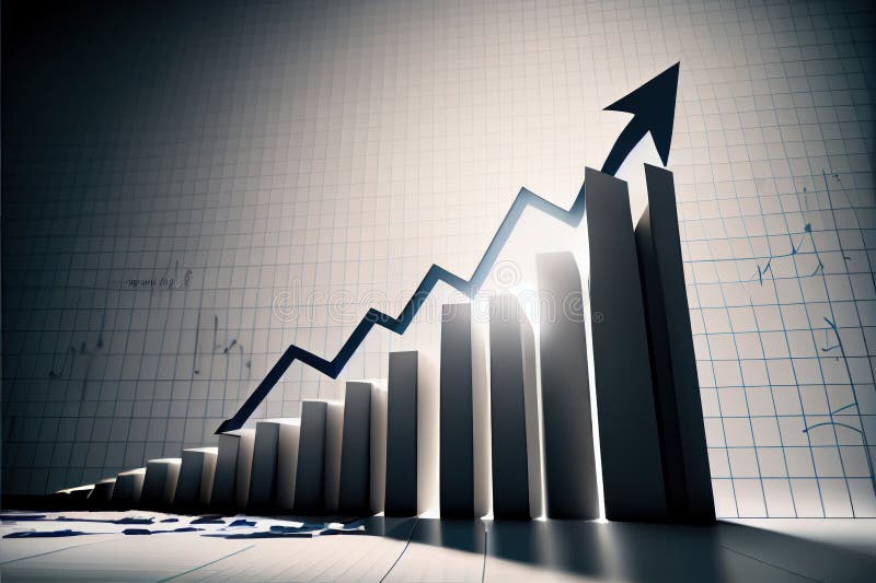 Dynamic Visual Representation of Company Growth and Success Stock ...