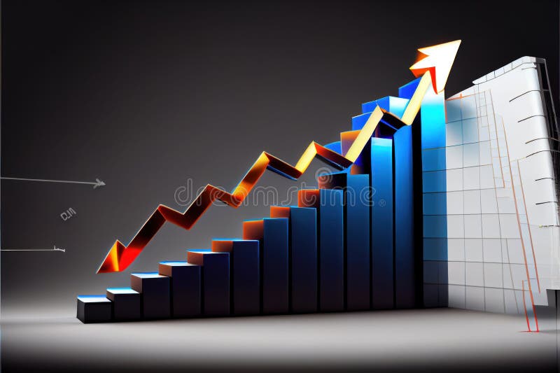 Dynamic Visual Representation of Company Growth and Success Stock ...
