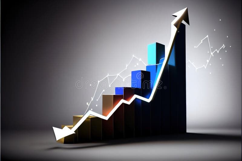 Dynamic Visual Representation of Company Growth and Success Stock ...