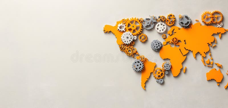 Dynamic Visual Representation of Global Economy with Gears and a Map of ...