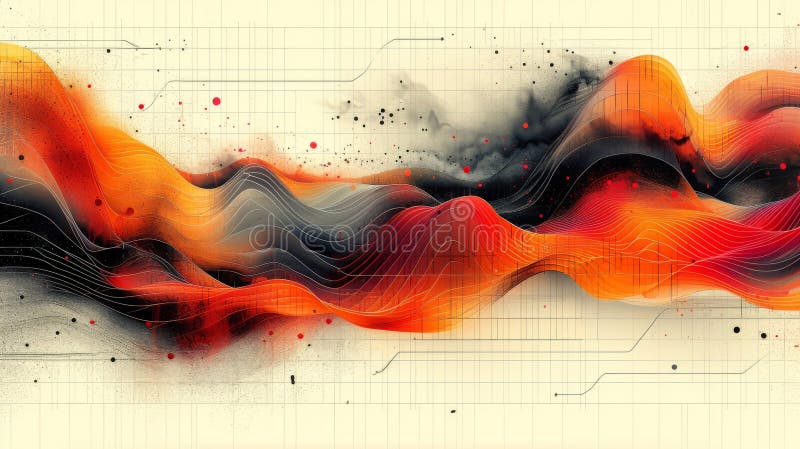 A Dynamic Visual Showcasing a Graph with Steep Inclines and Dips ...