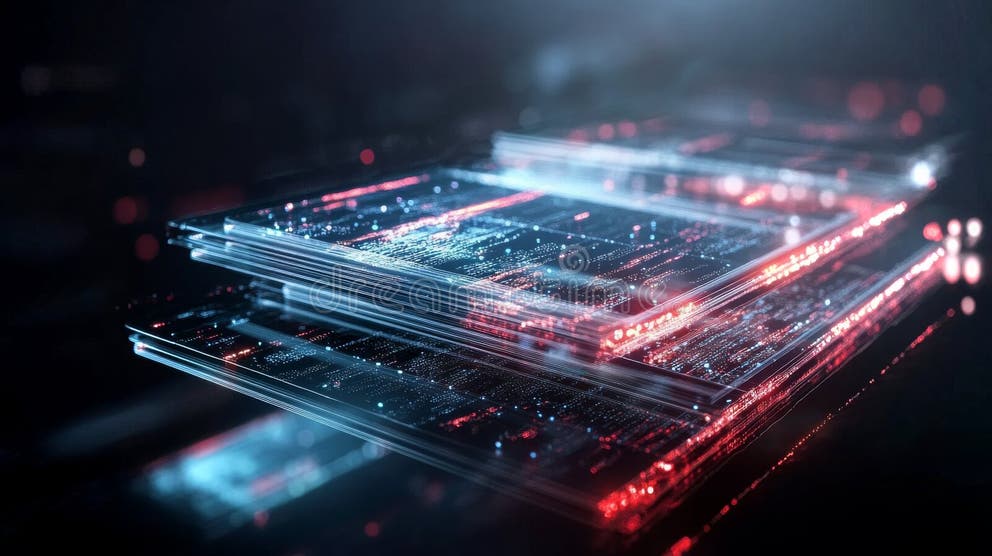 Dynamic Visualization of Artificial Intelligence Data Processing in 4K ...