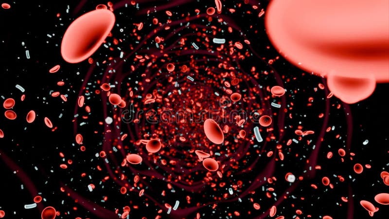 A Dynamic Visualization of Blood Flow Featuring Red Blood Cells in ...