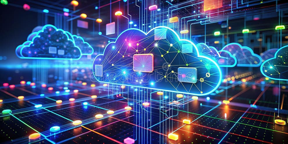 Dynamic Visualization of Cloud Computing a Global Network of Servers ...