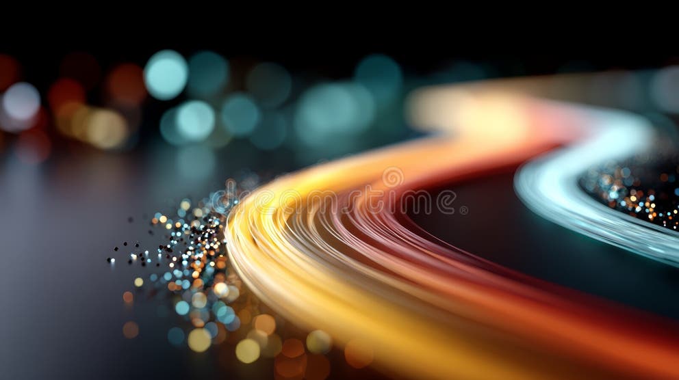 Dynamic Visualization of Customer Journey with Colorful Light Trails ...