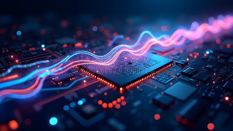 A Dynamic Visualization Of Data Streams Flowing Through A Digital