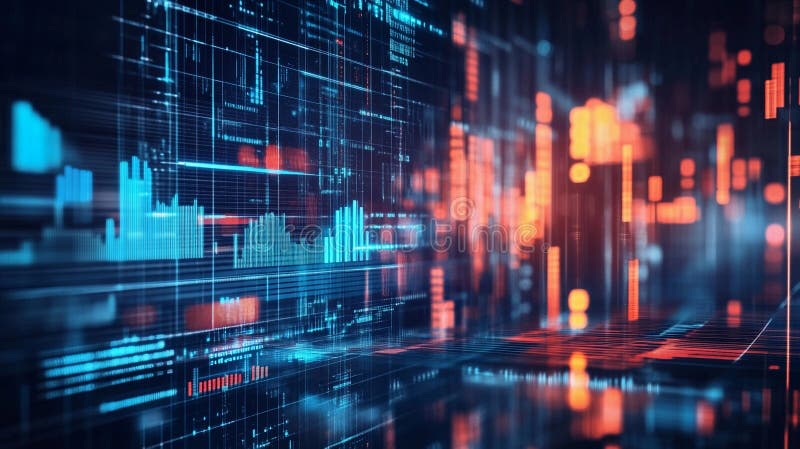 Dynamic Visualization of Data Trends and Analytics in a Futuristic ...