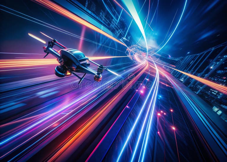 Dynamic Visualization of Drone Performance Data a Stunning Aerial ...