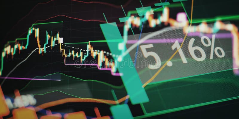Financial Candlestick Chart Dynamic Data Graph Elements Stock Photos ... Financial Candlestick Chart Dynamic Data Graph Elements Stock Photos ...