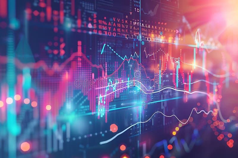 Dynamic Visualization of Financial Market Data and Stock Charts Stock ...