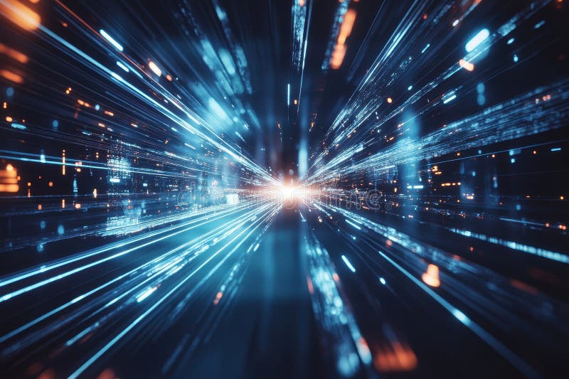 A Dynamic Visualization of Light Streaks Representing Speed and ...