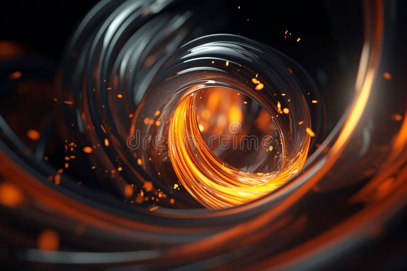 Dynamic Visualization of Mathematical Functions Stock Illustration ...