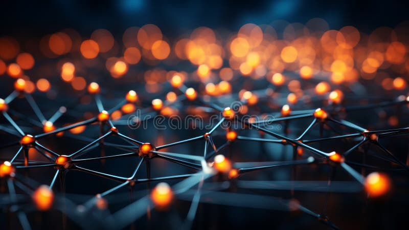 A Dynamic and Visually Engaging Illustration of a High-tech Data ...