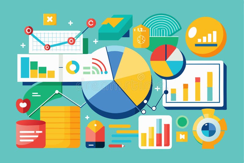 Dynamic Visuals Illustrating Various Analytics Metrics Focused on ...