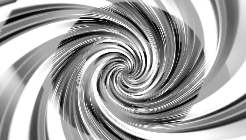 Dynamic Vortex of Rotating Geometric Lines and Spirals, Illusion of ...