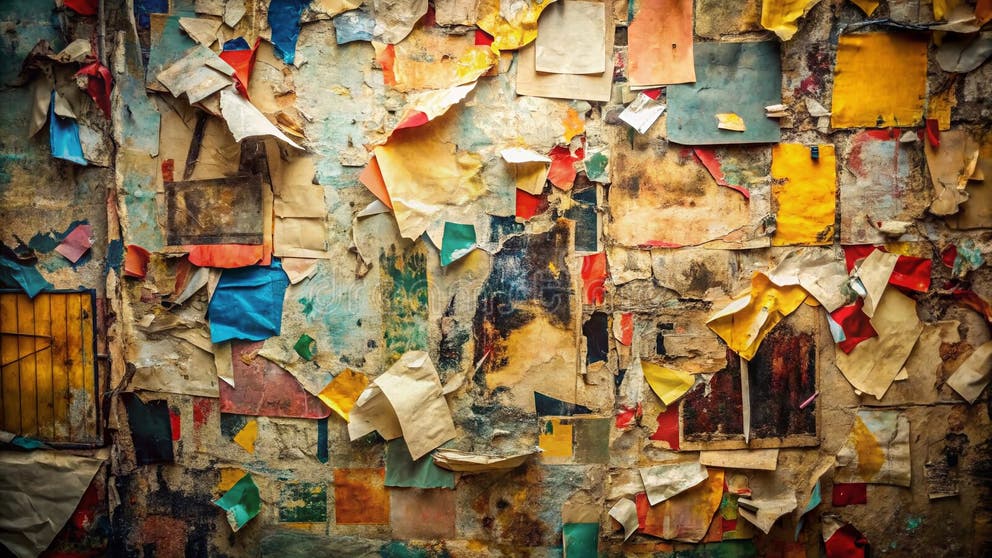 Dynamic Wall Texture Collage a MultiLayered Exploration of Random ...