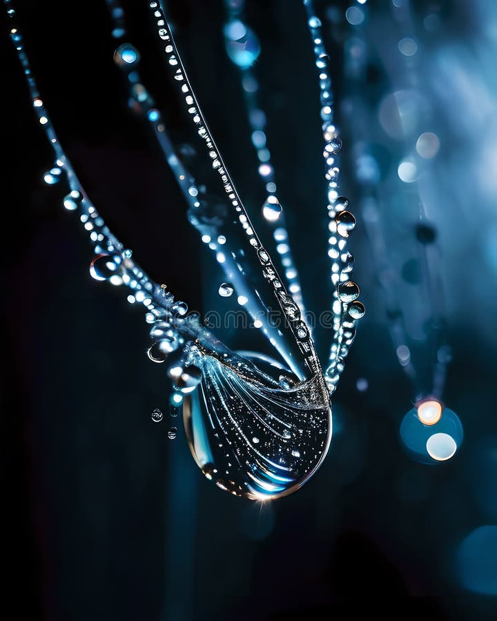 Dynamic Water Drop Splash Effect Stock Illustration - Illustration of ...