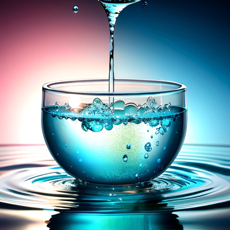 Dynamic Water Droplet Background Water Element Material Water Surface ...