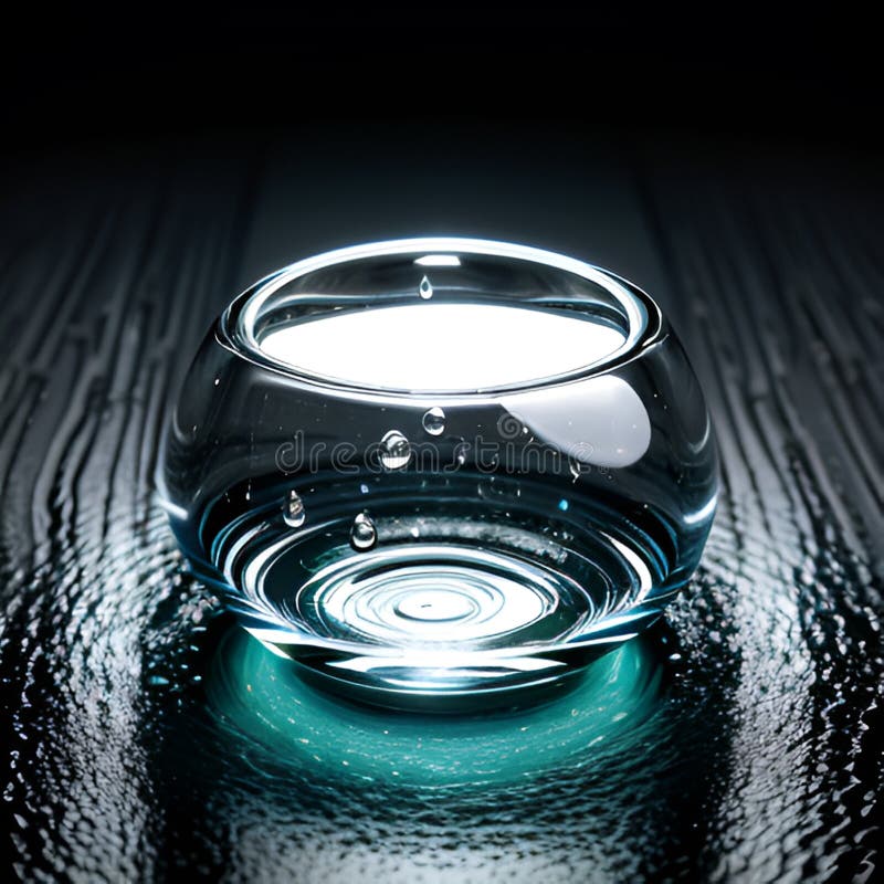 Dynamic Water Droplet Background Water Element Material Water Surface ...