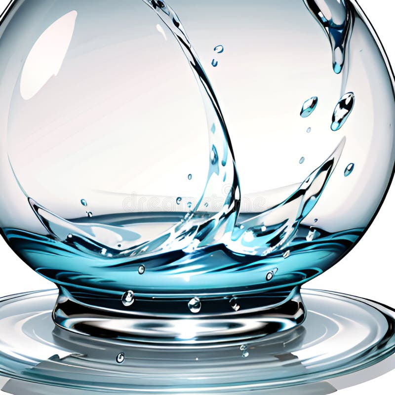 Dynamic Water Droplet Background Water Element Material Water Surface ...