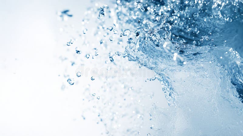 Dynamic Water Splash in Action Capturing Intense Swimming Motion Stock ...